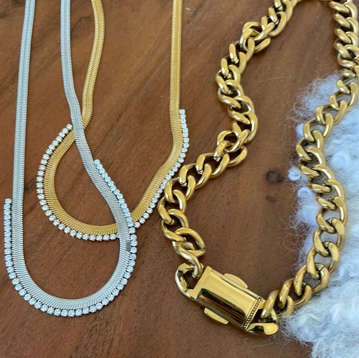Herringbone Diamond Necklace – Bijoux.Co. Jewelry